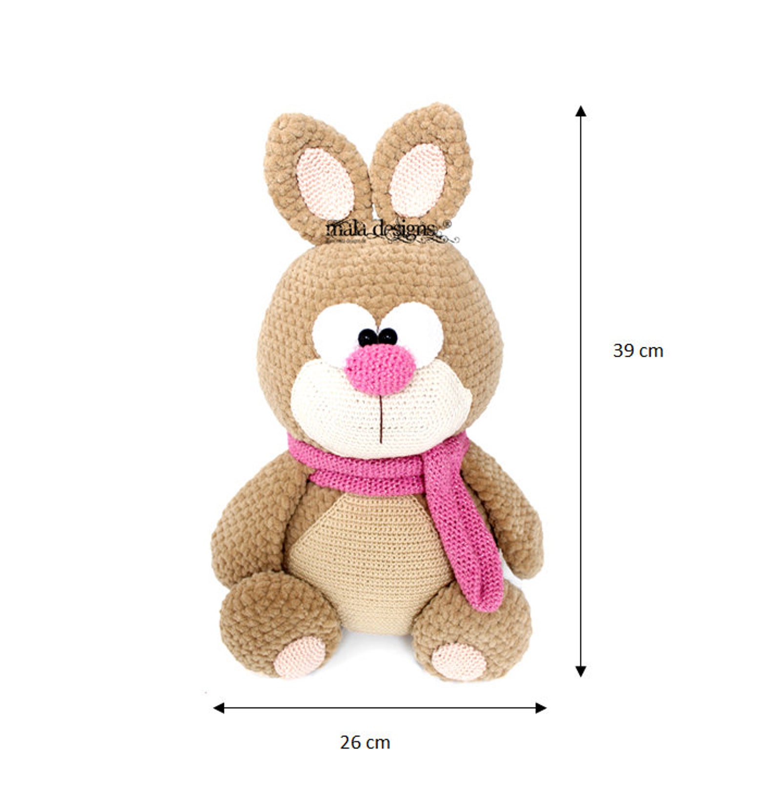 Bunny - Crochet Pattern by Mala Designs ® - Etsy
