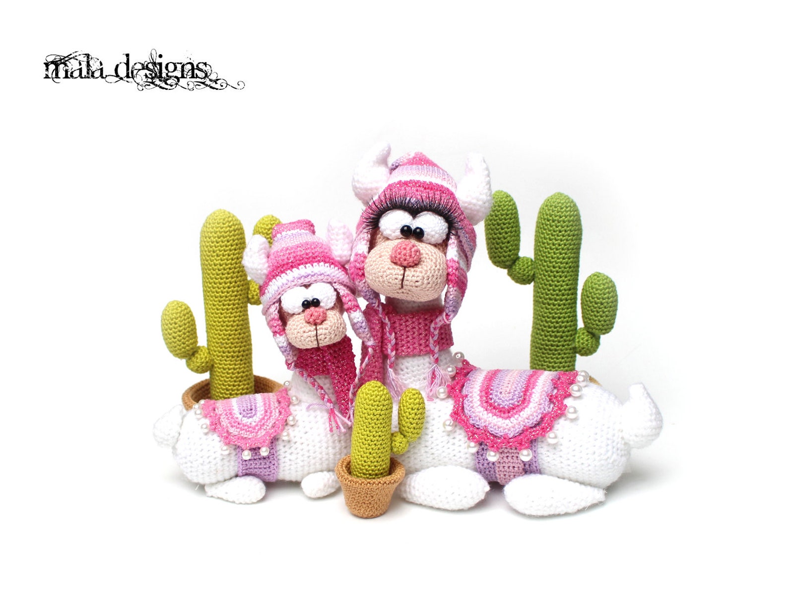 Lamas Crochet Pattern by Mala Designs ® - Etsy Canada