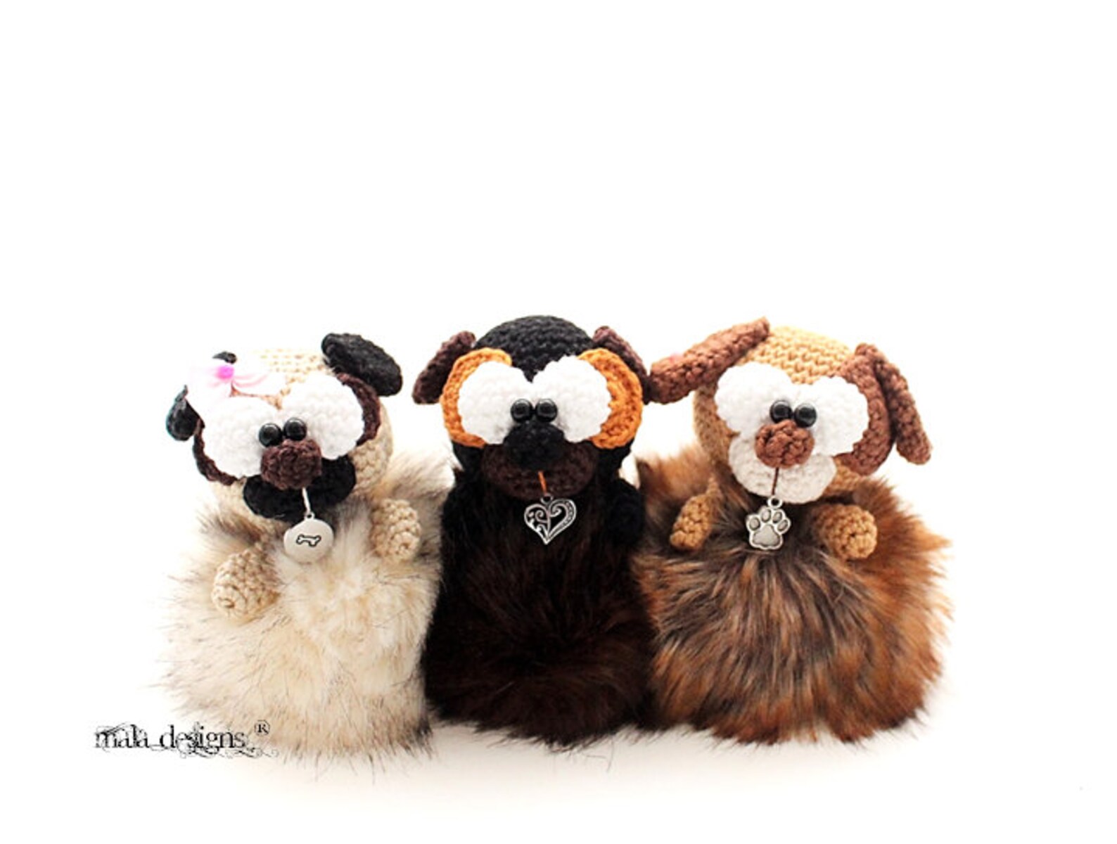 Dogs - Crochet Pattern by Mala Designs ® - Etsy