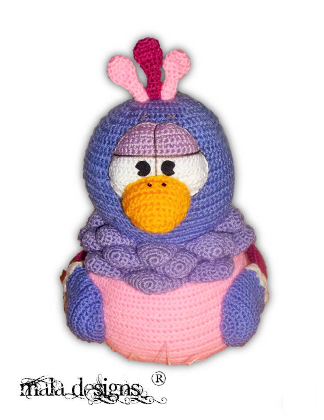 Big Birds - Crochet Pattern by Mala Designs - Etsy