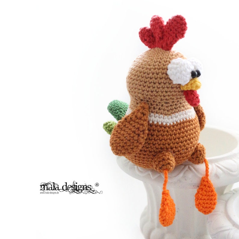 Chickens Crochet Pattern by Mala Designs® - Etsy