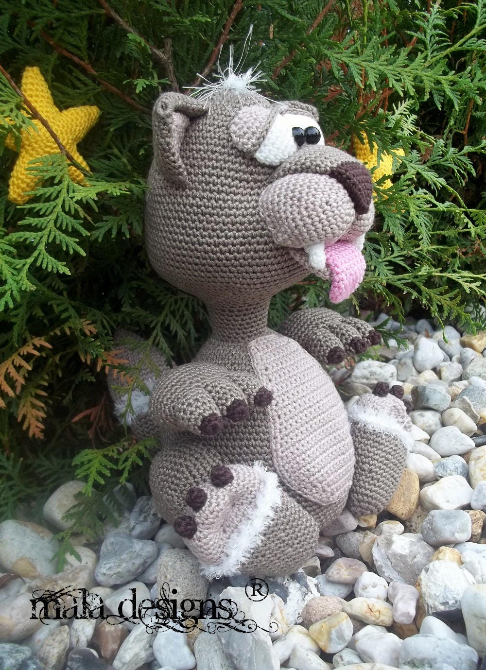 Wolf - a Crochet Pattern by Mala Designs - Etsy