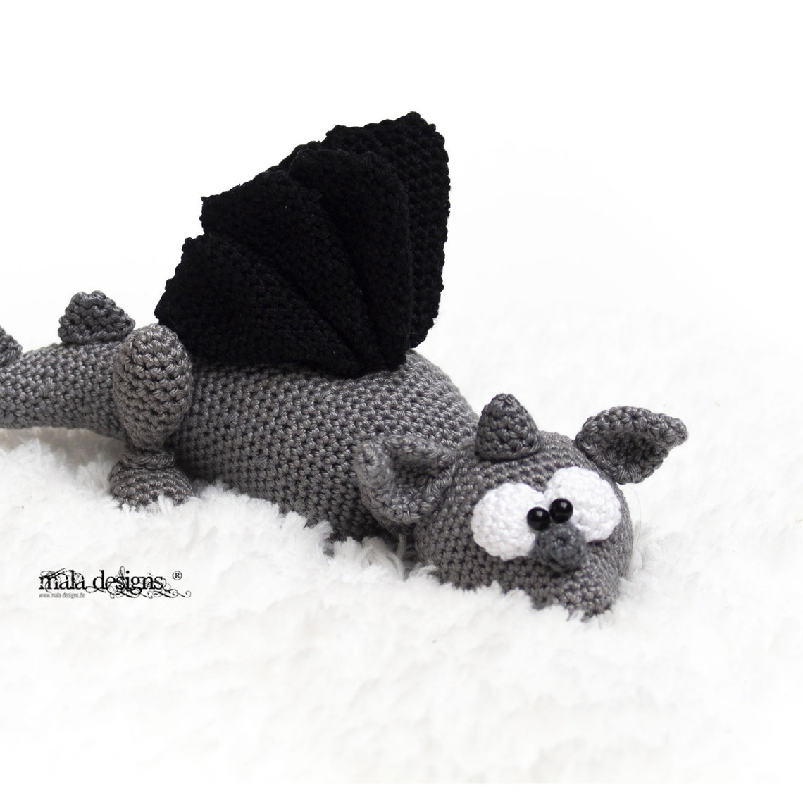 Mini Dragons Crochet Pattern by Mala Designs® - Etsy