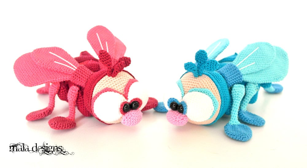 Flies Crochet Pattern | Etsy