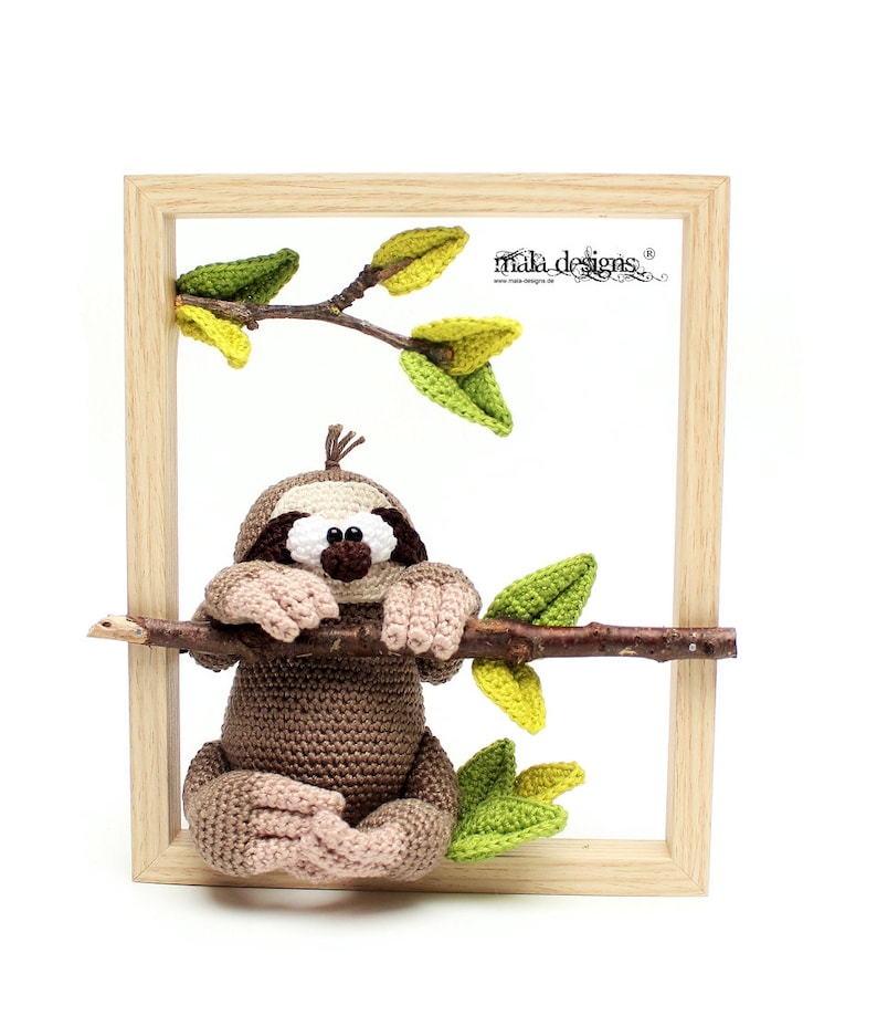 Little Sloth Crochet Pattern by Mala Designs ® - Etsy