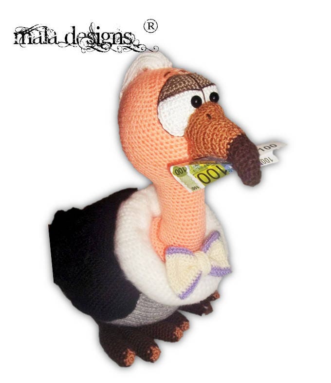 Vulture a Crochet Pattern by Mala Designs - Etsy