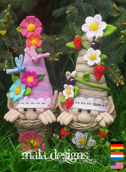 Garden Gnomes - Crochet Pattern - Etsy