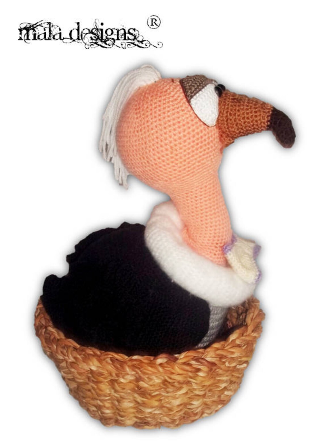 Vulture a Crochet Pattern by Mala Designs - Etsy
