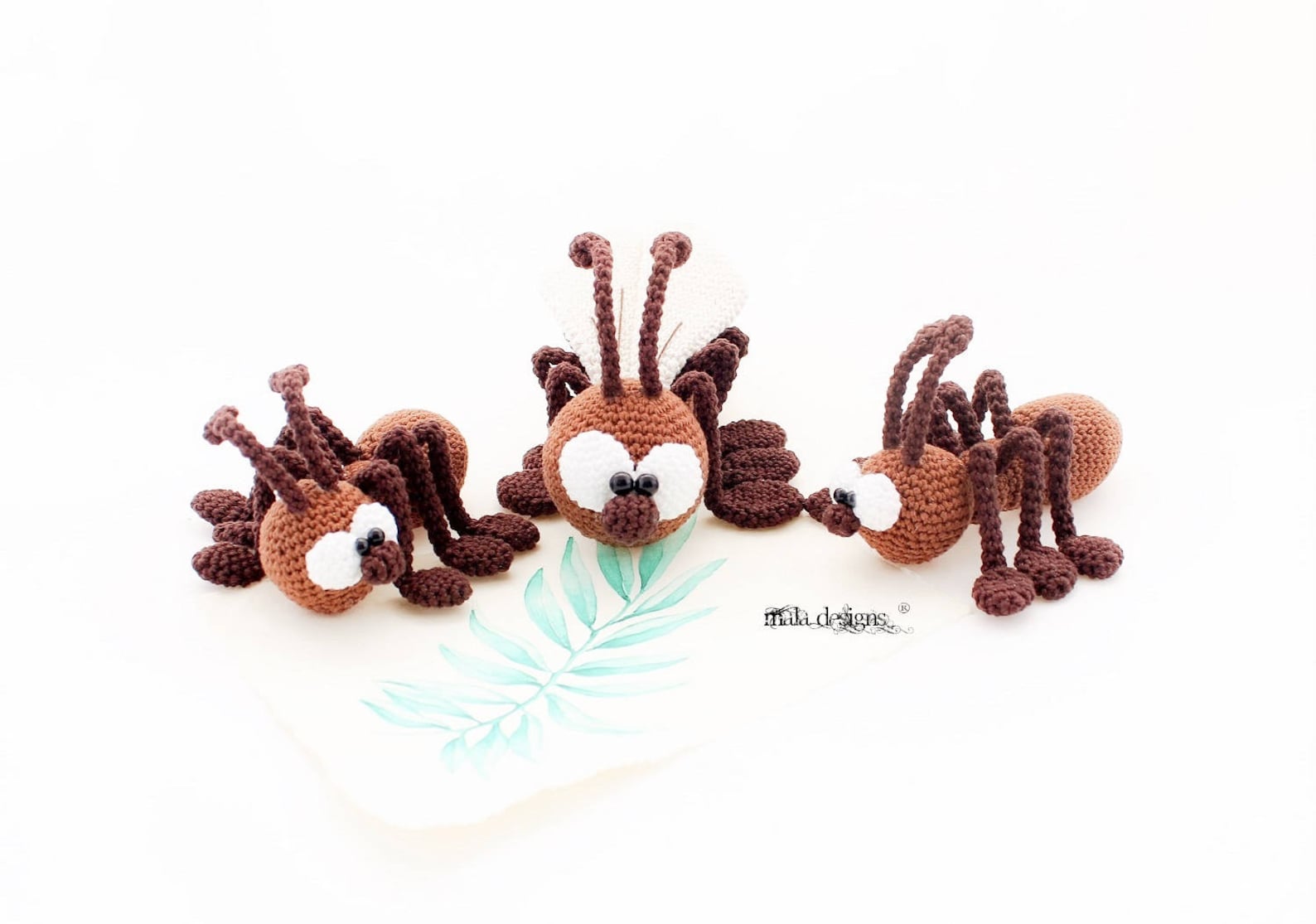 Ants - Crochet Pattern by Mala Designs ® - Etsy