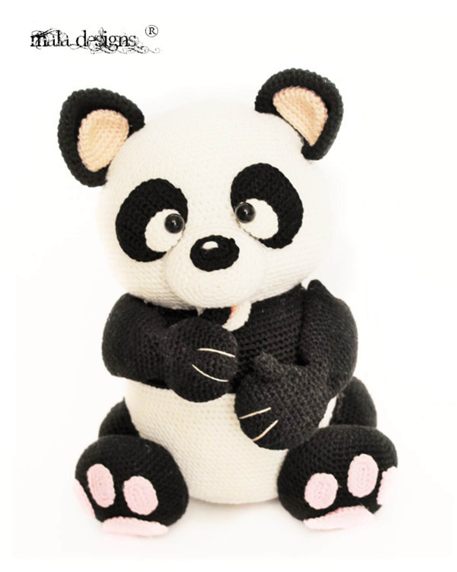 Panda Crochet Pattern - Etsy
