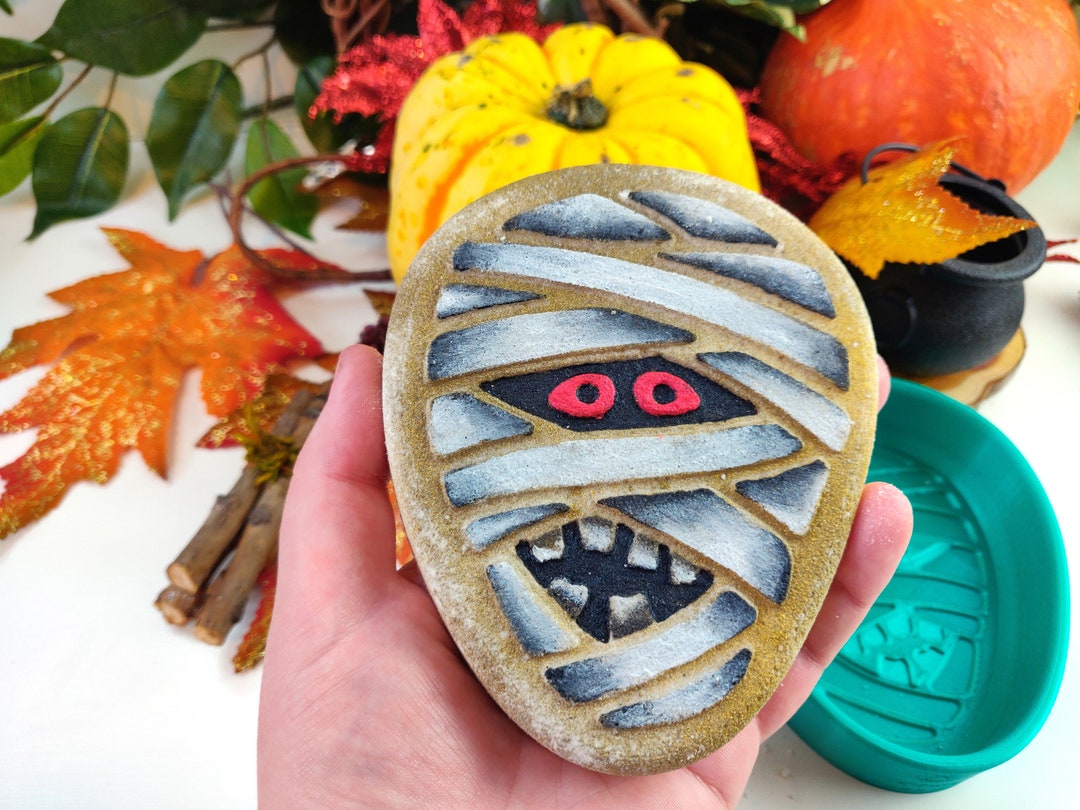 THE MUMMY Bath Bomb Mould Halloween 3D Moulds 3D Printed - Etsy