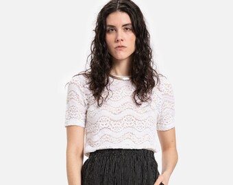 Sheer Stretch Top - Etsy