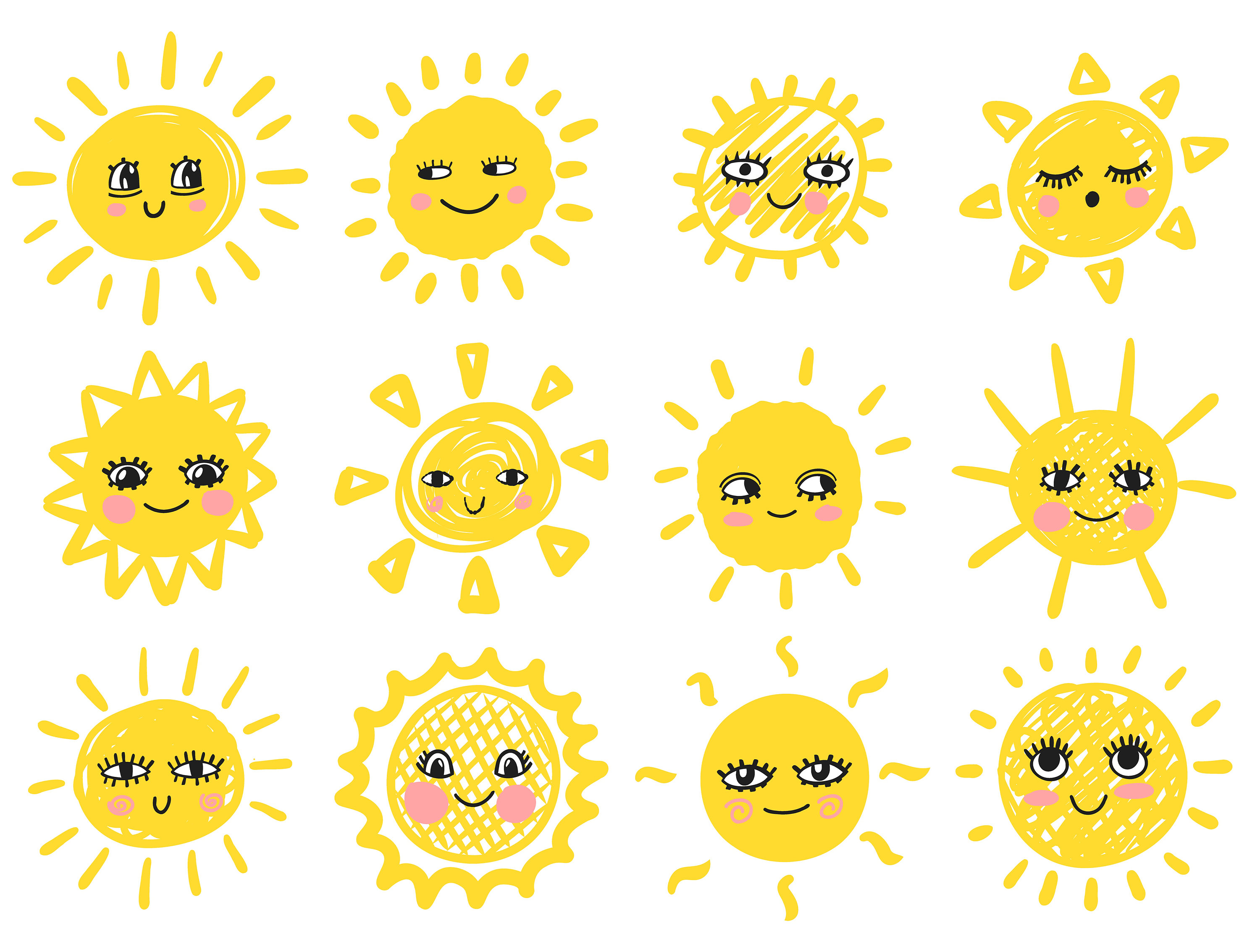 Kawaii Clipart Sun