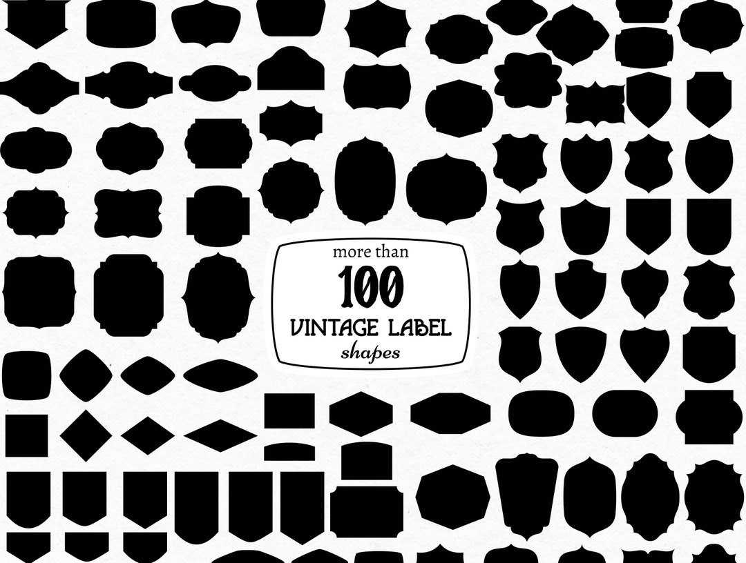 Frames Svg Tags Svg Label Svg Retro Label Decorative - Etsy