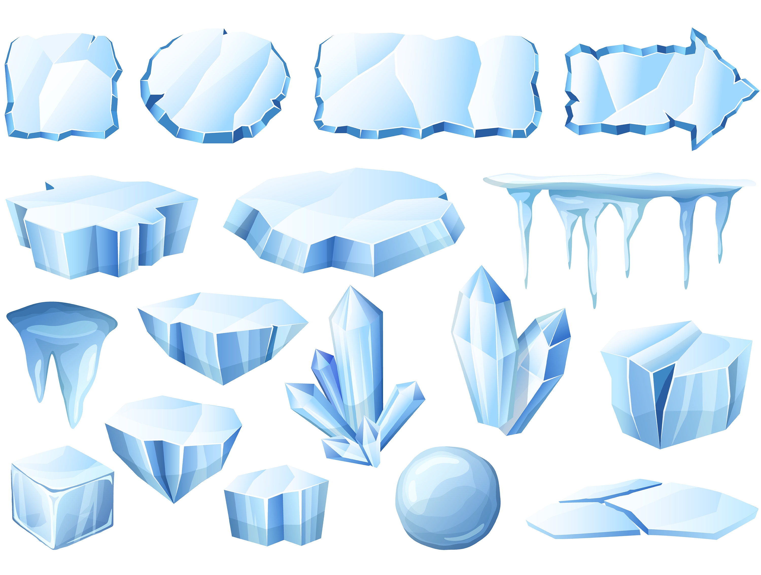 Freezing Ice Clipart