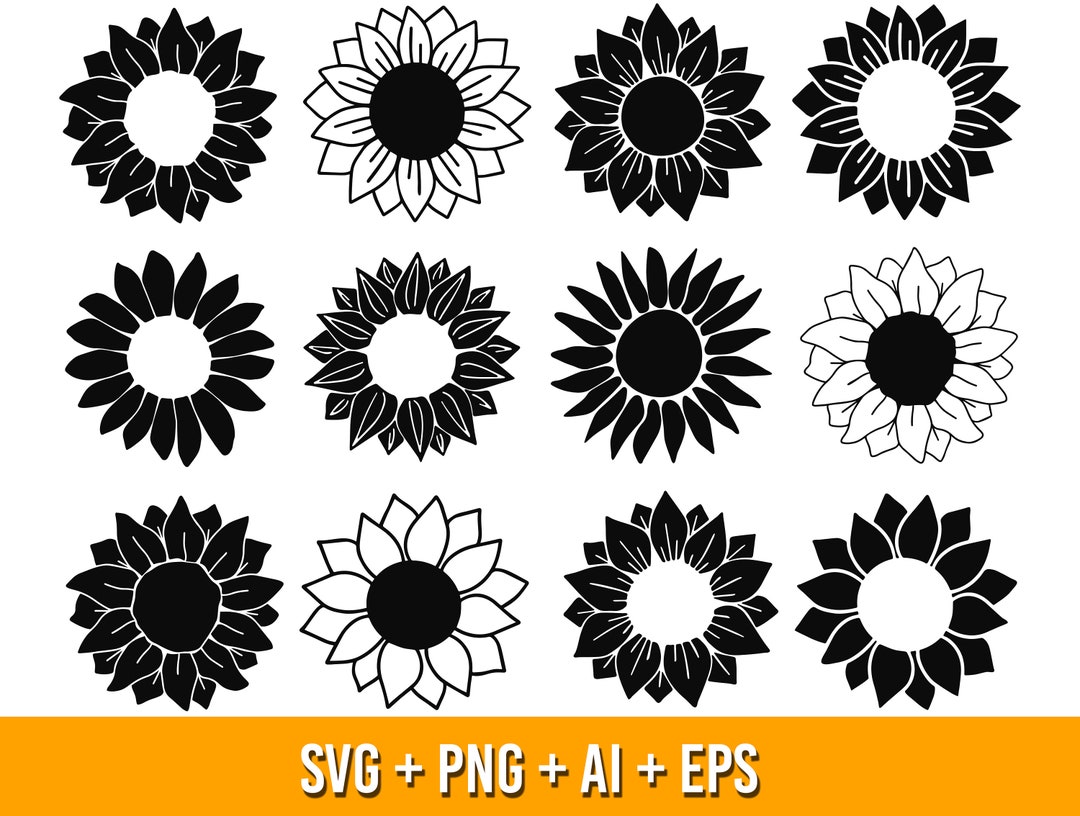 Sunflower Svg Bundle Sunflower Svg Leopard Sunflower Svg - Etsy New Zealand