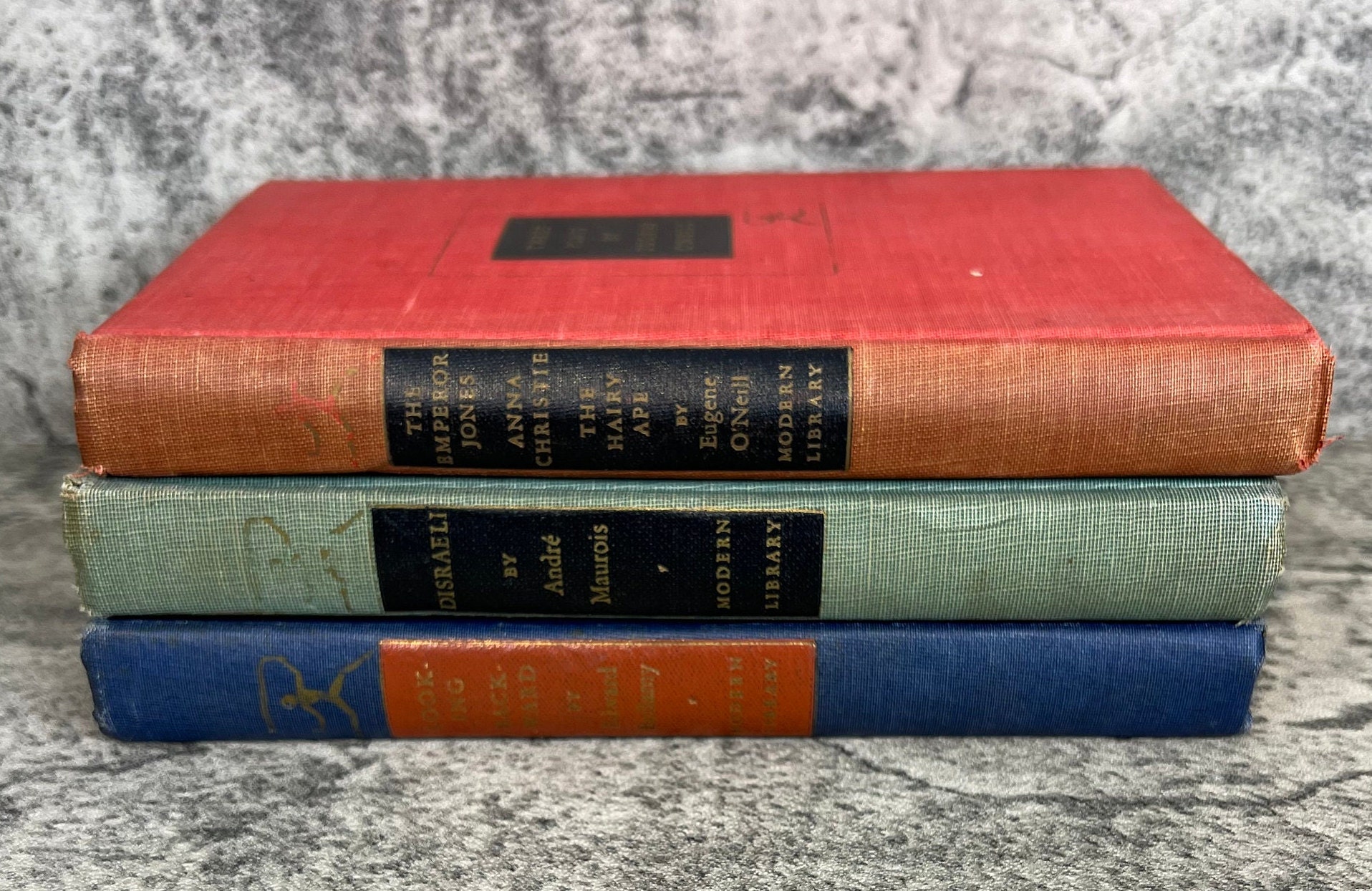 Book Decor Set With Modern Library Books 1928 - Etsy
