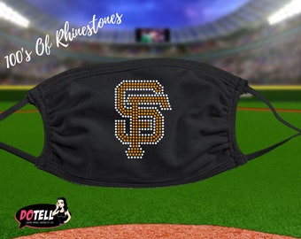 Giants Face Mask Sf | Etsy