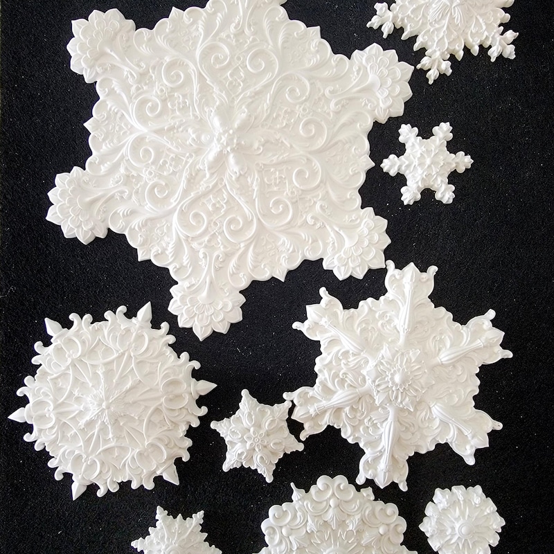 Snowflake Mold - Etsy