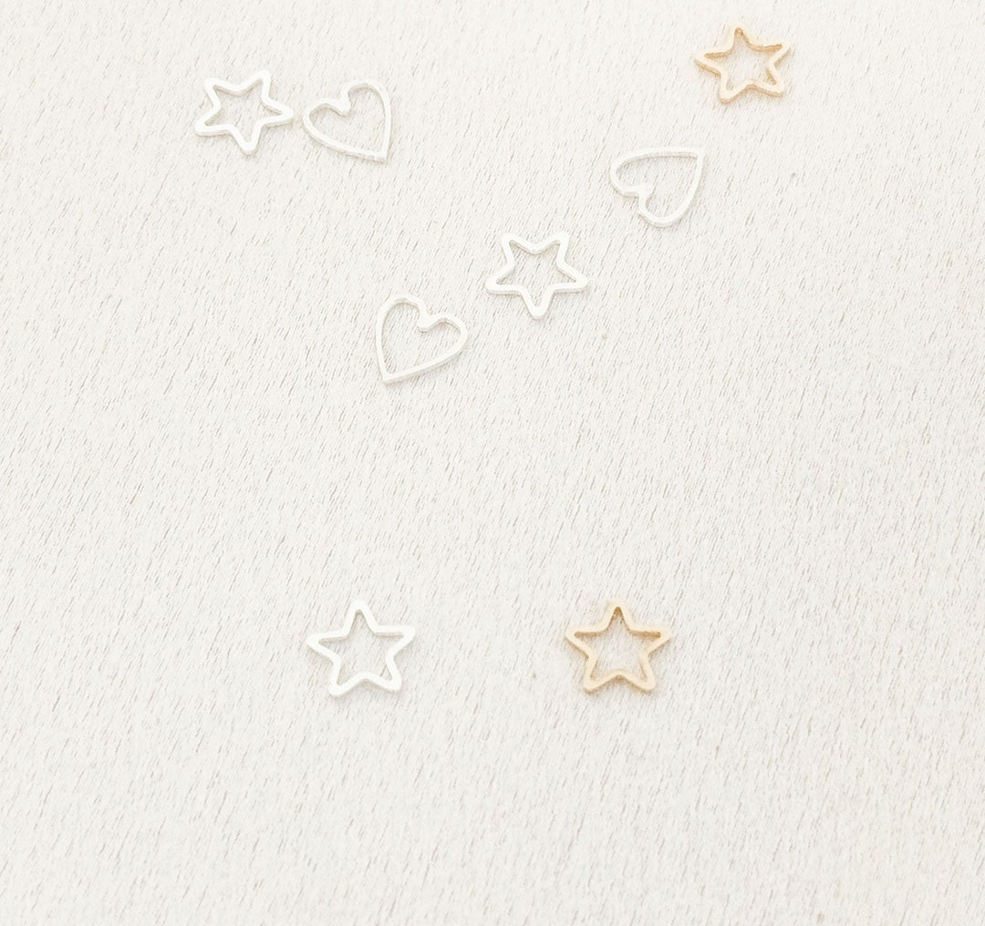 Star Outline Connector • 14k Gold Filled, 14k Rose Gold Filled, or ...