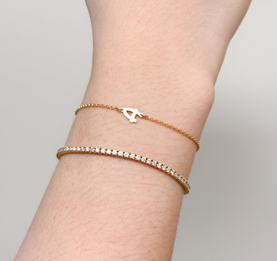Handwritten Letter Connectors • 14k Gold Filled, 14k Rose Gold Filled ...