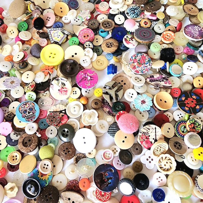 Colorful Buttons - Etsy