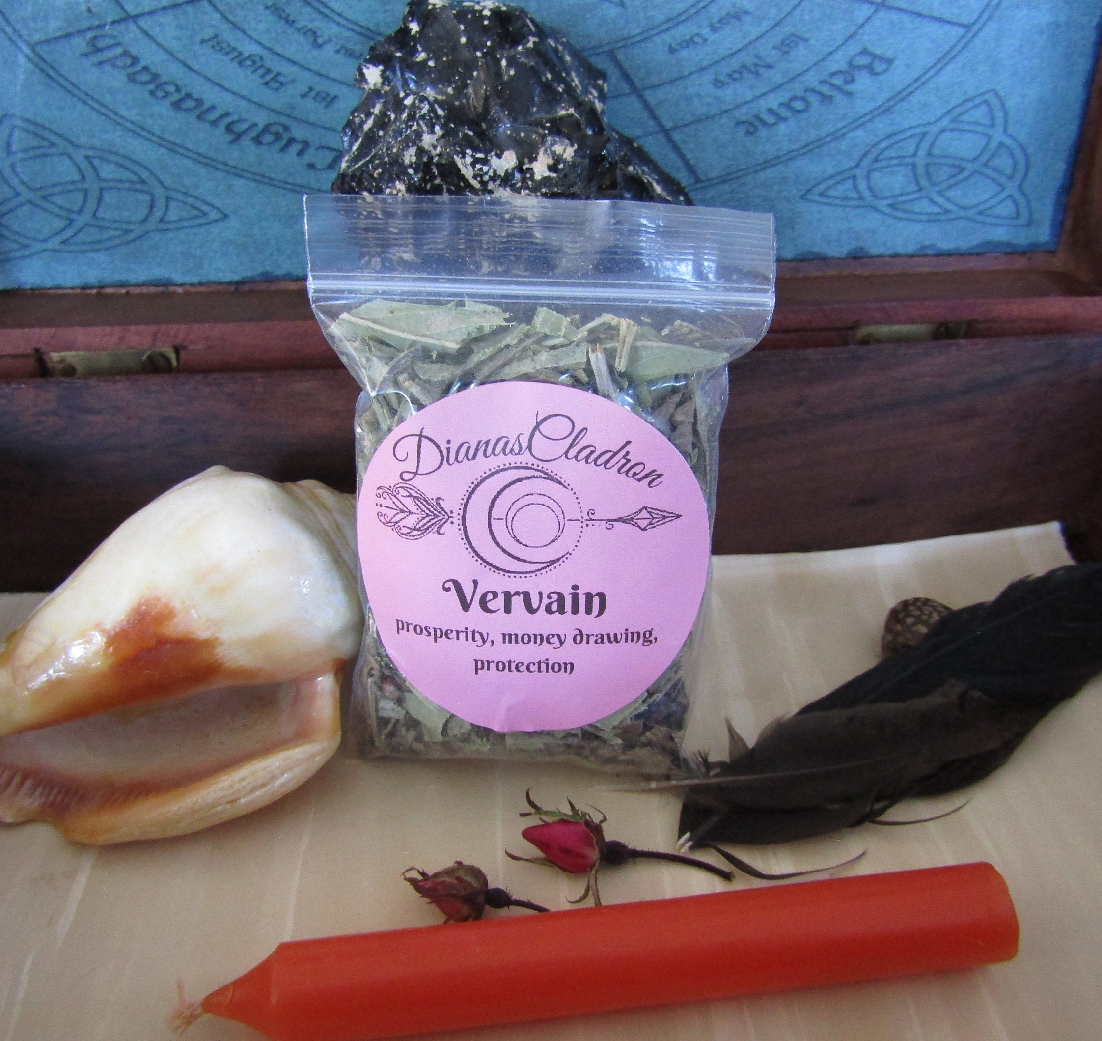 Dried Vervain Witchcraft Herbs Empowering Magic Handcrafted - Etsy