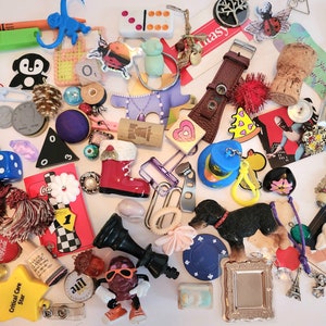 Crow Confetti Grab Bag, Magpie Candy, Found Object Jewelry, Vulture ...