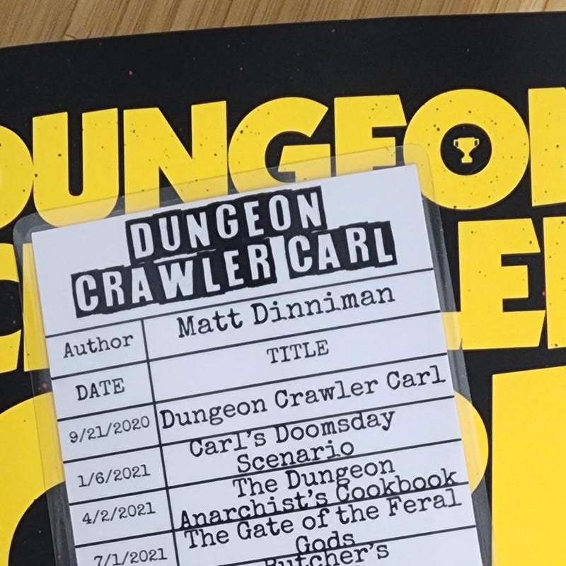 Dungeon Crawler Carl Merch - Etsy