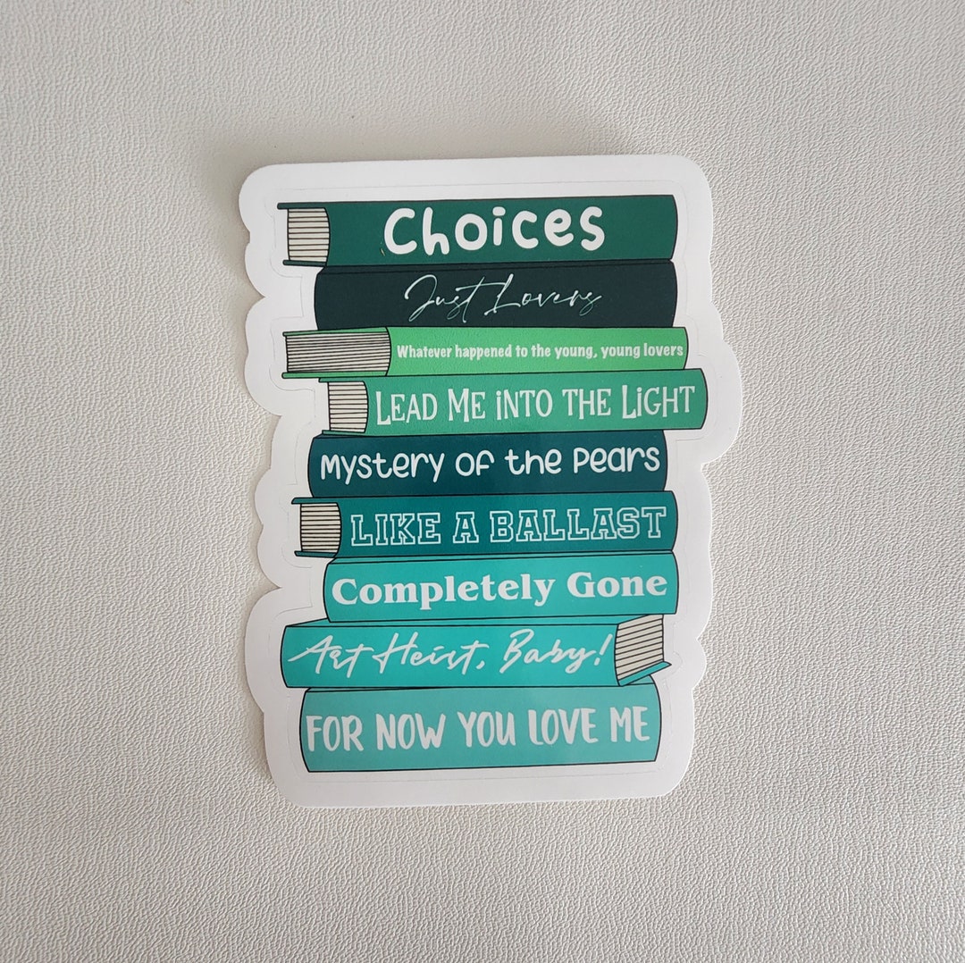 Jegulus Book Stack Sticker | Potter | AO3 Fanfiction| Kindle ...