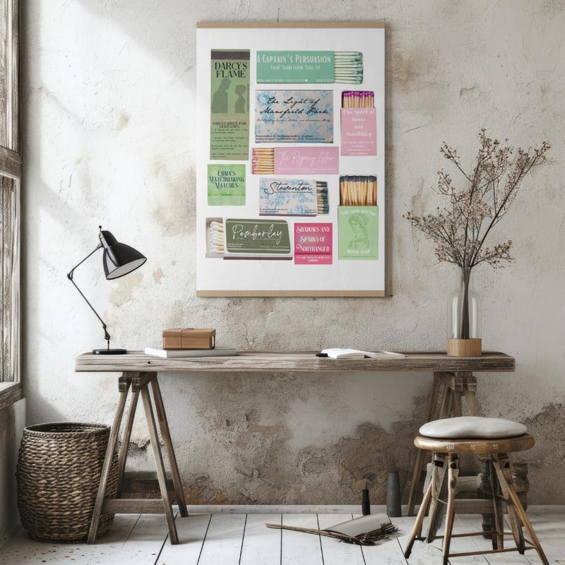 Jane Austen Poster - Etsy