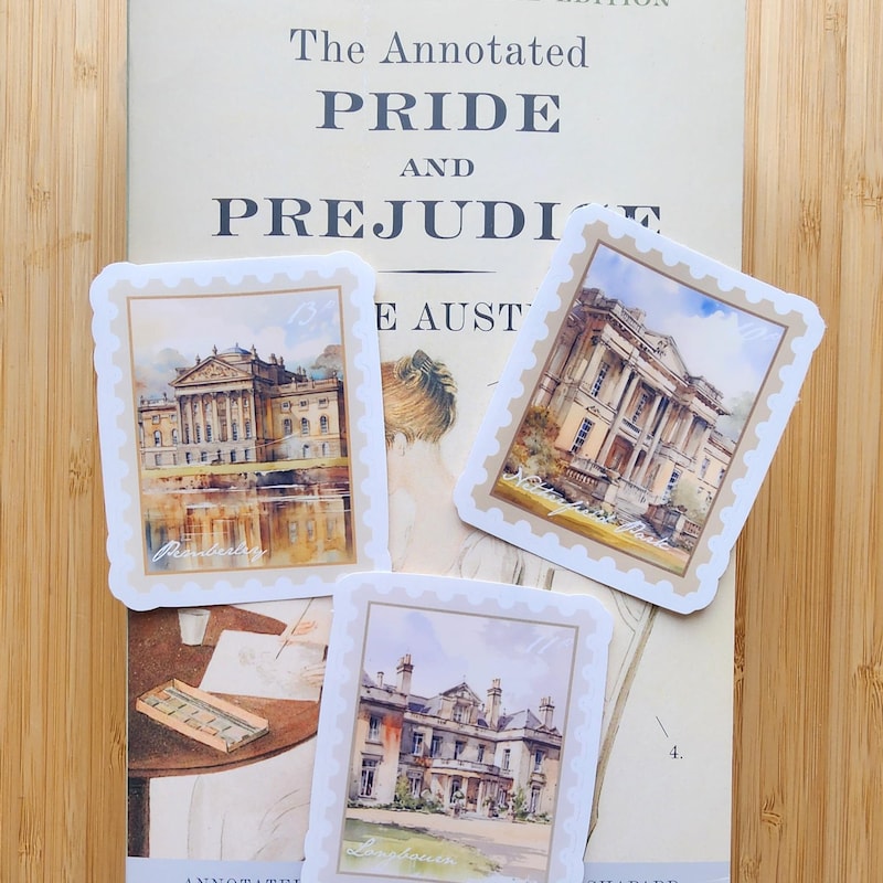 Jane Austen Stamp - Etsy