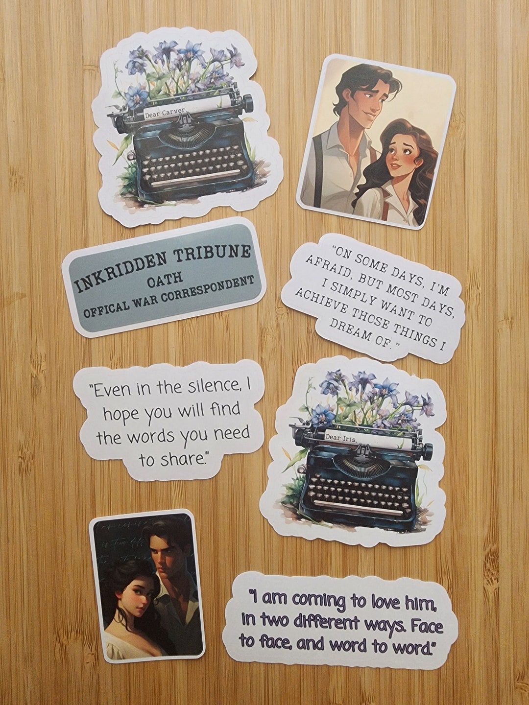 Divine Rivals Inspired Kindle Sticker Pack| Rebeccar Ross| Journal ...