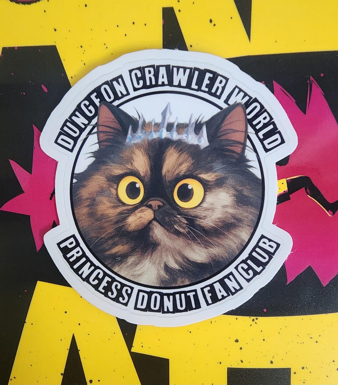 Princess Donut Fan Club Sticker | Dungeon Crawler World | for Kindle ...