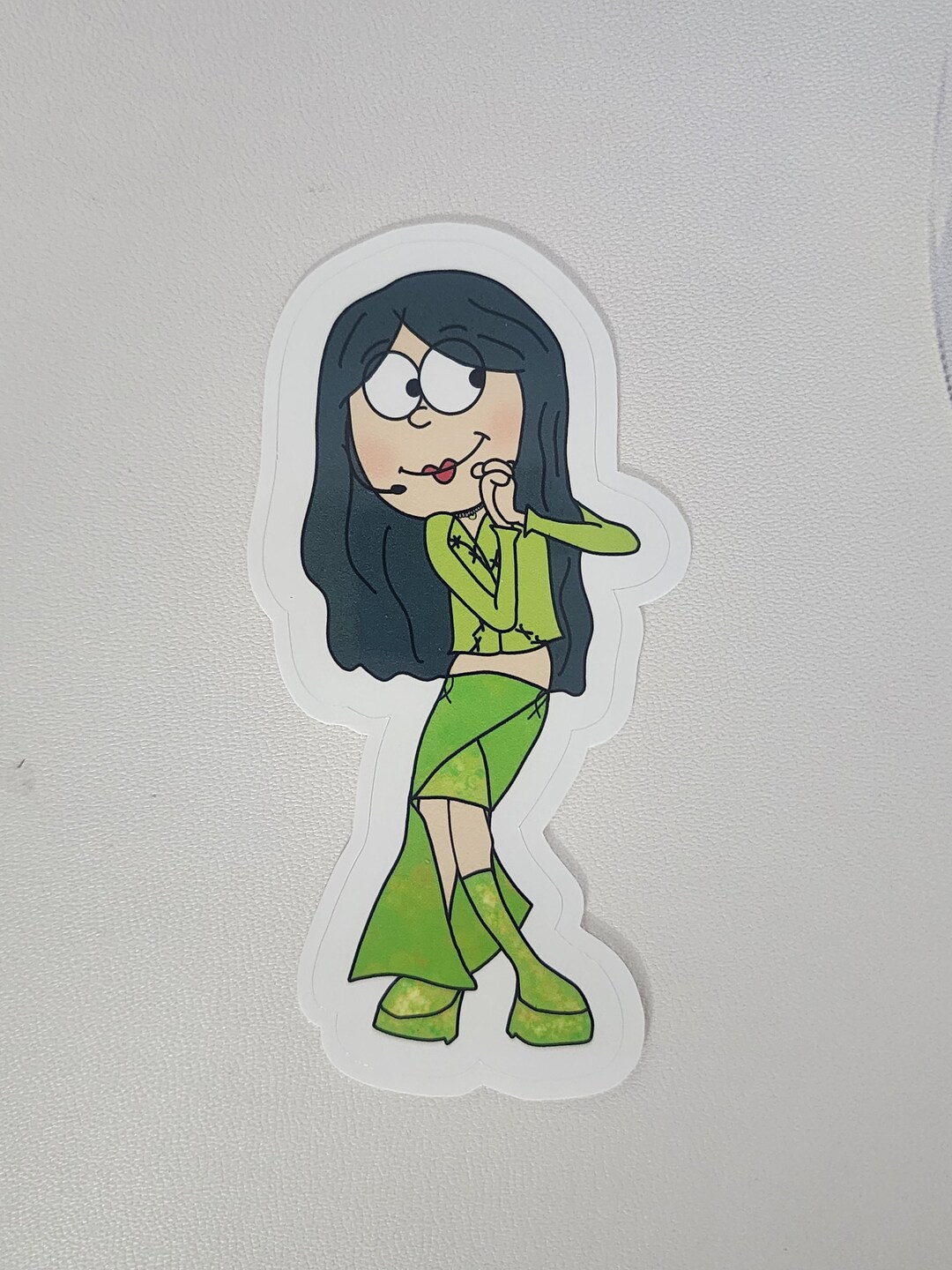 Singer Lizzie Sticker | 90s Nostalgia Planner Notebook Bullet Journal ...