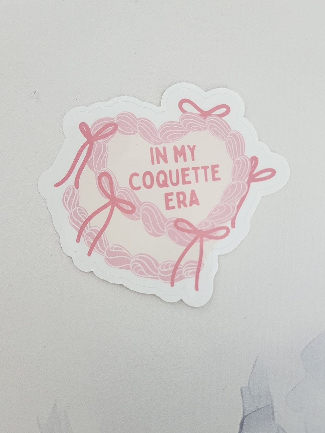Coquette Cake Sticker Fancy Cake Pink Princess Pink Sticker Birthday ...