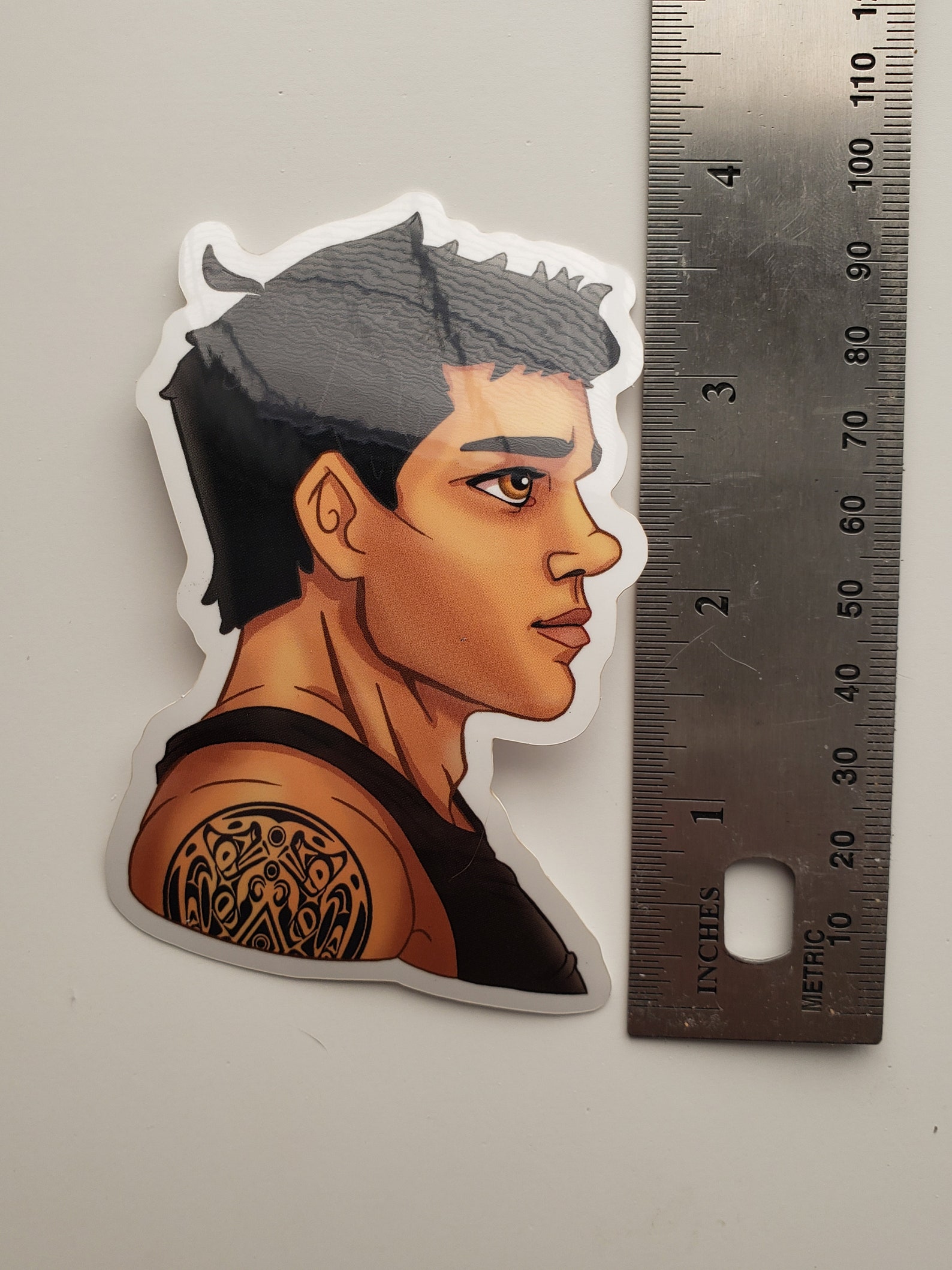 Jacob Vinyl Sticker- the Twilight Saga Inspired DIY Printed Contour ...