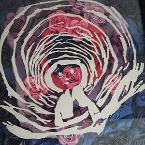 8x10 Coraline Floral Shadow Box| Handmade Flower Shadow Box Vinyl, Neil ...