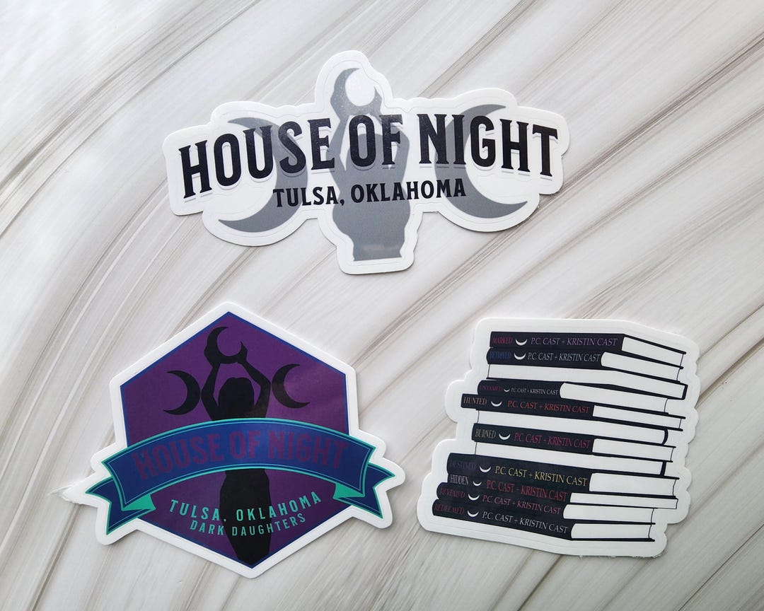House of Night HON Sticker | Vampyre House | Kindle Ereader Waterbottle ...