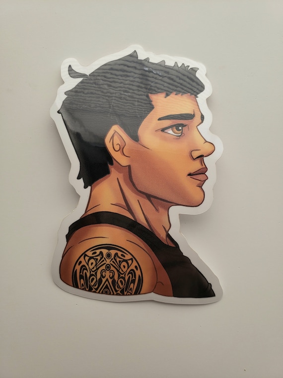 Jacob Vinyl Sticker The Twilight Saga Inspired DIY Printed | Etsy