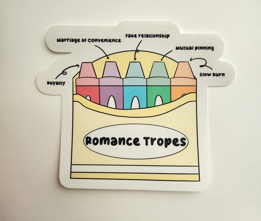Colorful Romance Crayons Sticker Journal Planner Notebook Kindle Laptop ...