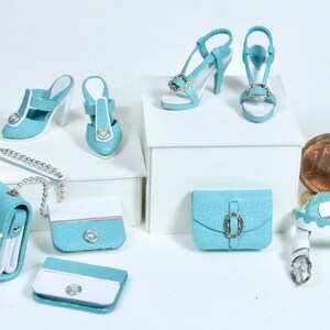 Miniature Leather Accessories, 1/12 Scale - Etsy