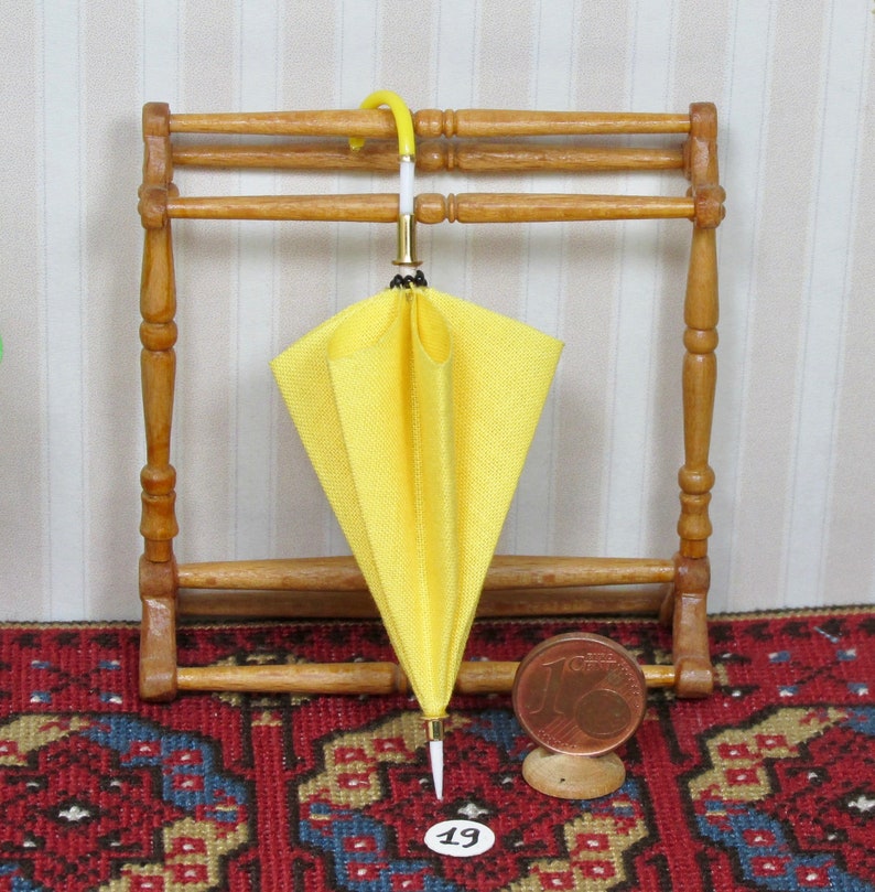 Miniature Colorful Umbrellas 1/12 Scale | Etsy