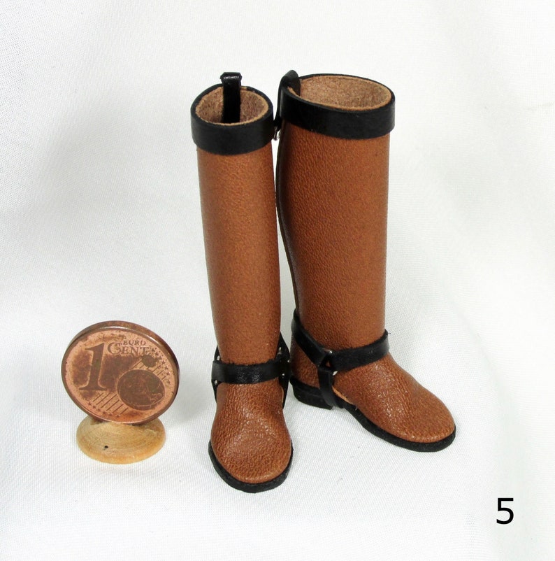 Miniature Riding Boots Leather 1/12 Scale - Etsy