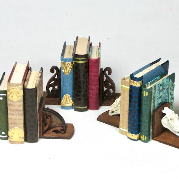 Miniature Bookends - Etsy
