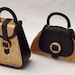 Set of Original Miniature Leather Handbags, Handmade, 1/12 Scale - Etsy