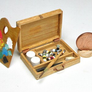 Miniature Paint Case, 1/12 Scale - Etsy