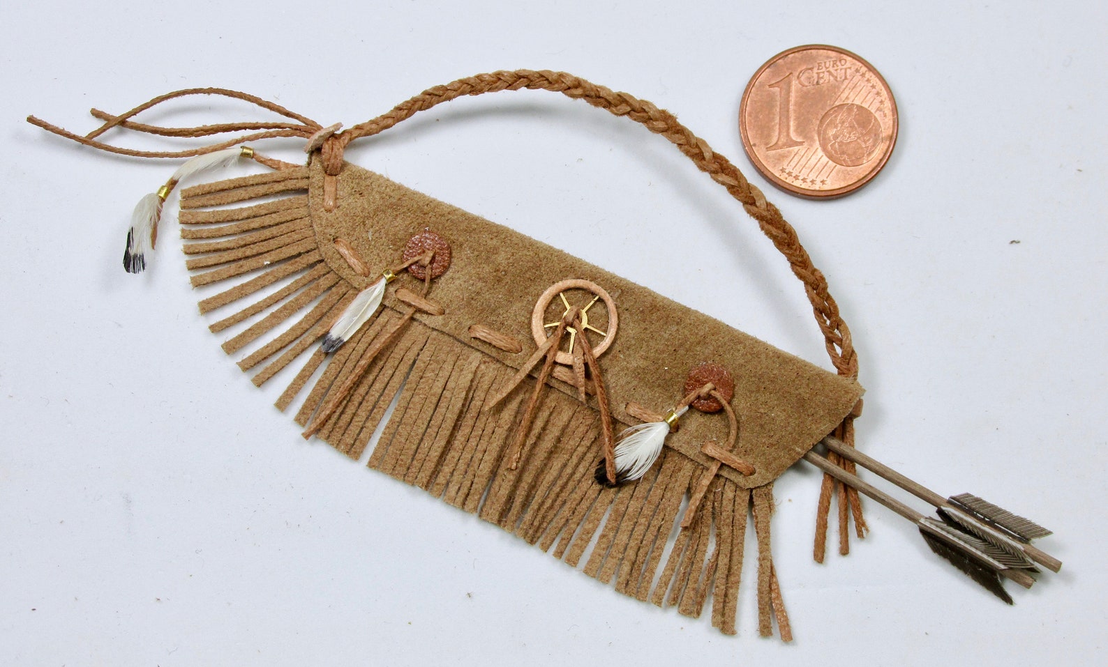 Miniature Native American Bows With Quiver and Arrows, 1/12 Scale - Etsy