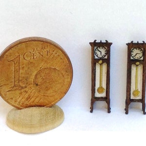 Micro Clocks, Pendulum and Shelf, Scale 1/144 - Etsy