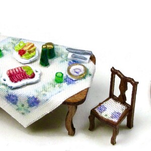 Accurate and Realistic Micro Table With Two Chairs, 1/144 Scale - Etsy